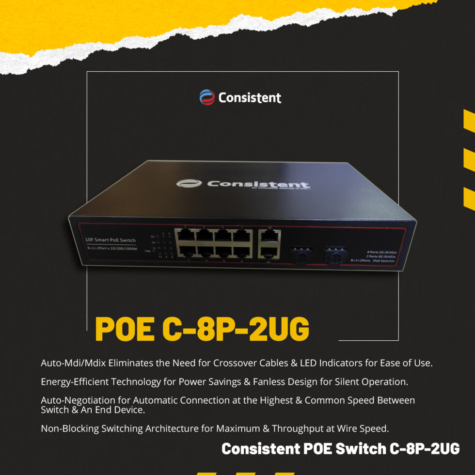 POE SWITCHES | Consistent
